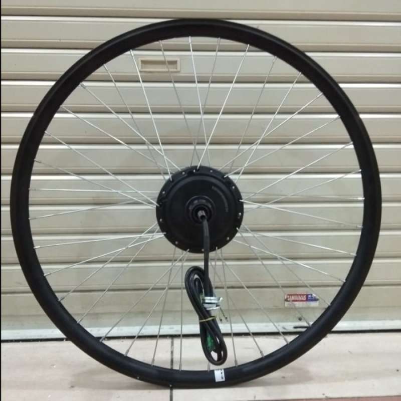 Jual Ebike Kit Sepeda Listrik Dinamo Bldc Roda Belakang 36v350w Dan ...