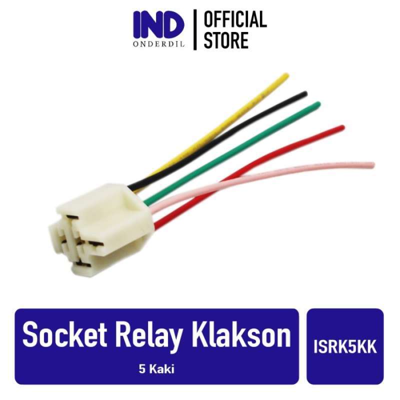 Promo Socket-Soket Adaptor Relay Klakson Kaki 5 Kaki Booster Lampu 12 ...