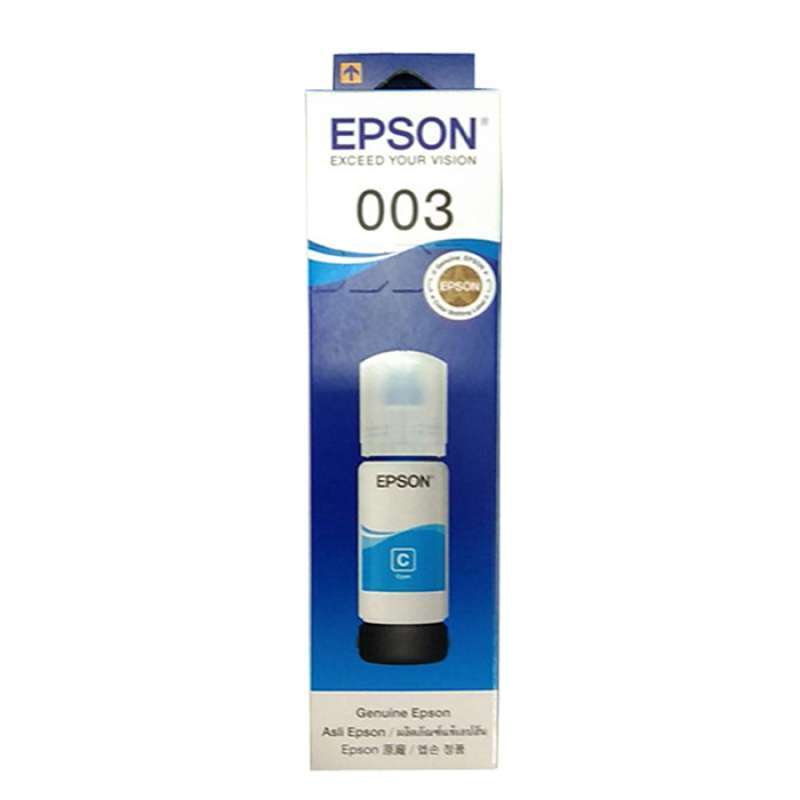 Jual Tinta Epson 003 Cyan Original di Seller Asterindo - Benua Melayu ...