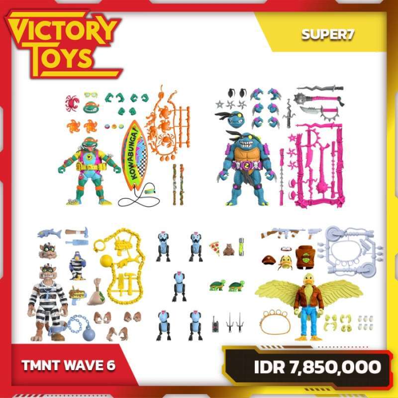 Jual Tmnt Ultimates Wave 6 Set By Super7 Di Seller Victory Toys - Duri ...