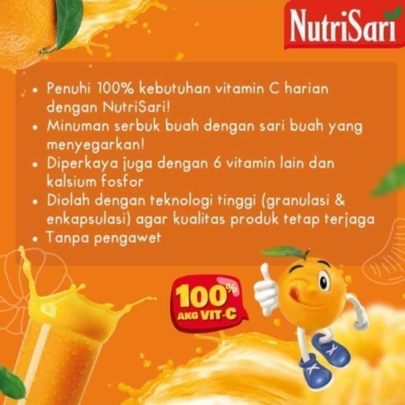 Promo Nutrisari Minuman Serbuk Rasa Leci Sachet - 11 Gr (kemasan 4 ...
