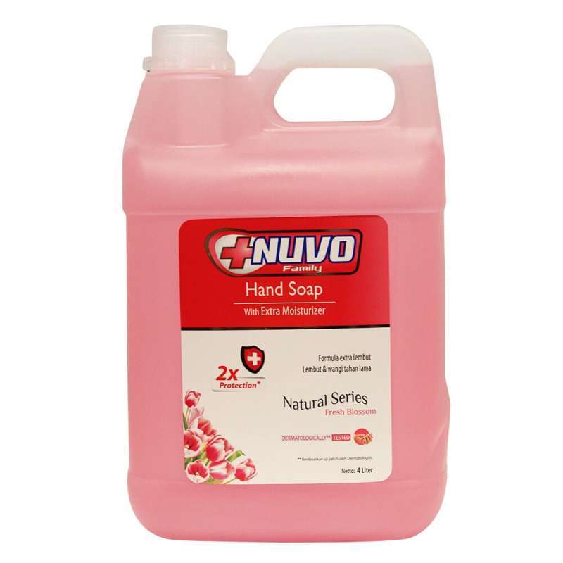 Jual Nuvo Hand Soap 4 Liter - sabun cuci tangan nuvo galon 4L - Fresh ...