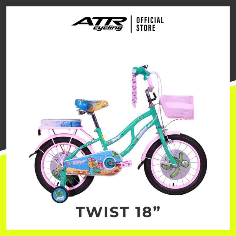 Jual Sepeda Anak Perempuan Kids Bike United Twist 18 Inch - (20) Green ...
