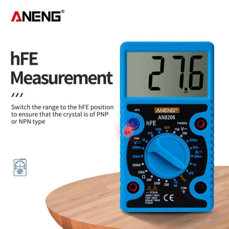 Jual Multimeter Multitester Digital Avometer Multi Meter Tester Di ...