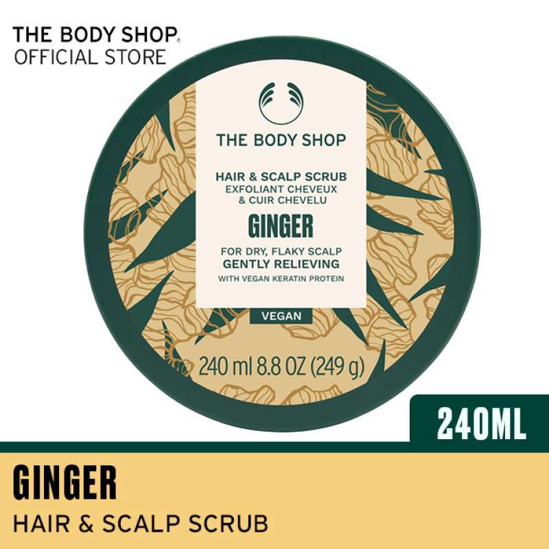 Jual The Body Shop Ginger Hair and Scalp Scrub 240ml di Seller The Body ...