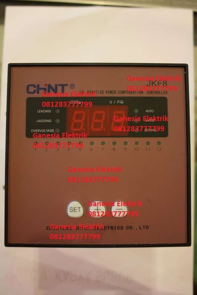 Promo Chint Jkf8 Intelligent Power Factor Compensation Controller 12 Steps Diskon 23% Di Seller ...