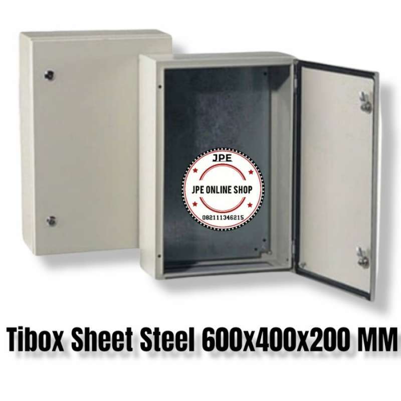 Promo Tibox Box Panel Besi/Box Panel Sheet Steel 600x400x200 mm IP65 ...