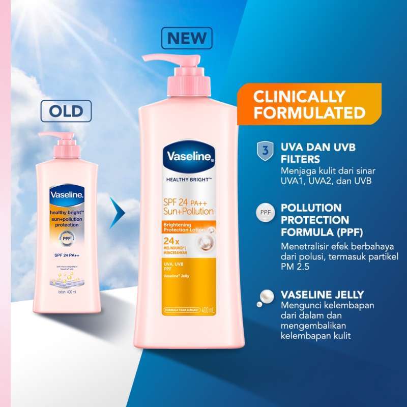 Jual vaseline lotion 400ml di Seller LINDA KOSMETIK PALEMBANG Official ...