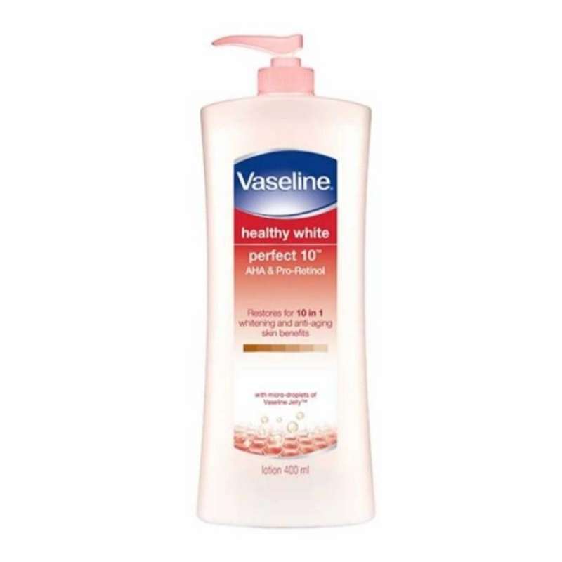 Promo vaseline healthy white perfect 10 400 ml Diskon 8% di Seller ...