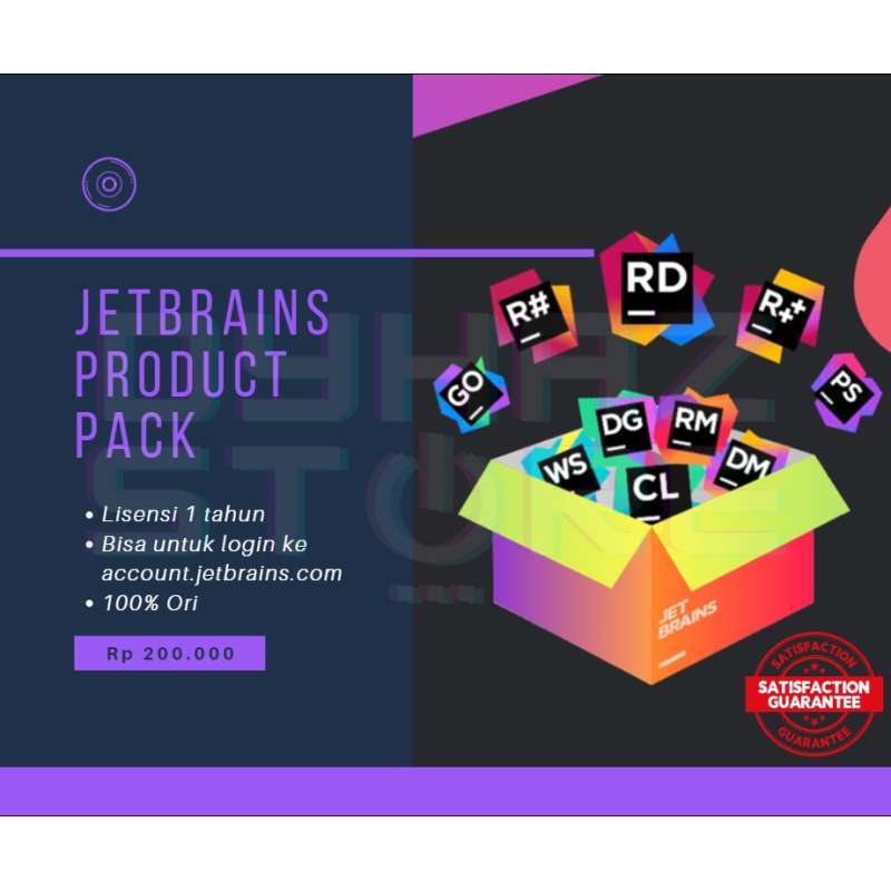 Promo Jetbrains Product Pack Original Ide Professional Untuk Programmer Developer Software 