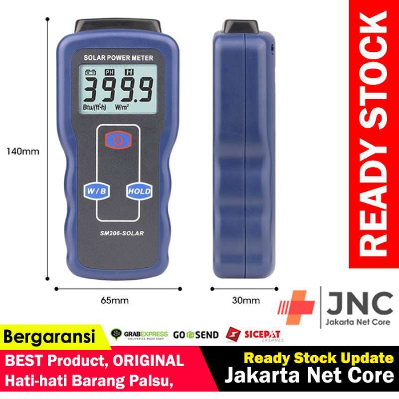 Jual Solar Power Meter Sm-206 Tester Intensity Radiation Sm206 Tes Di ...