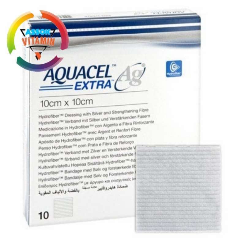 Jual Aquacel Ag Silver 10x10 Cm/ Plaster Luka Modern/ Plaster Luka ...