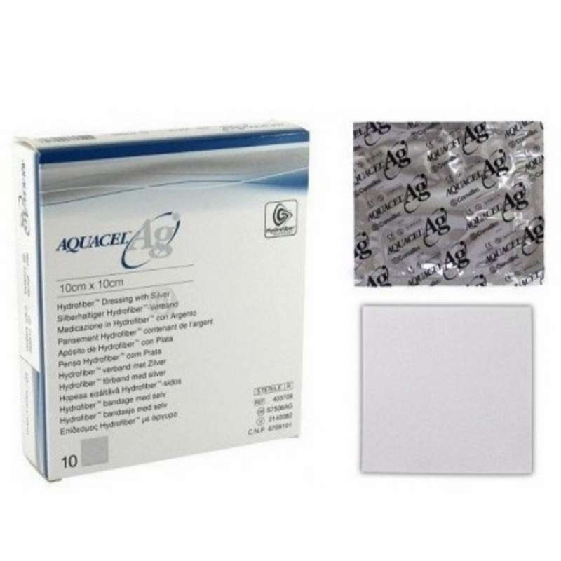 Jual Aquacel Ag Silver 10x10 Cm/ Plaster Luka Modern/ Plaster Luka ...