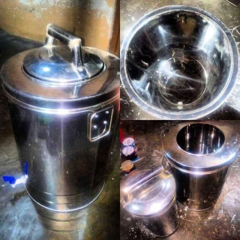 Jual tabung es putar 15 liter bulat di Seller madani_teknology ...