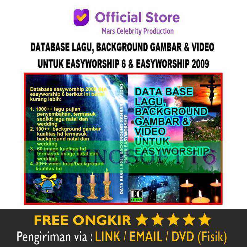 Promo Paket DB Database Lagu Music Background Gambar Video untuk ...