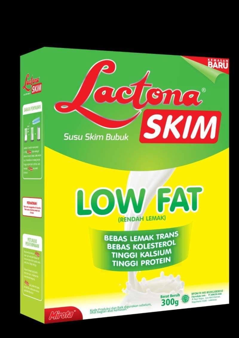 Jual Lactona Skim Low Fat, 300gr Di Seller Jayaabadisolo Official Store ...