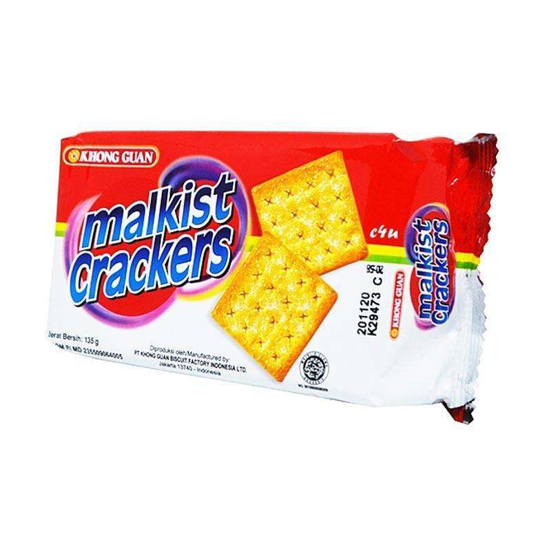 Jual Khong Guan Malkist Crackers Biskuit [135 g] di Seller AMI Mart ...