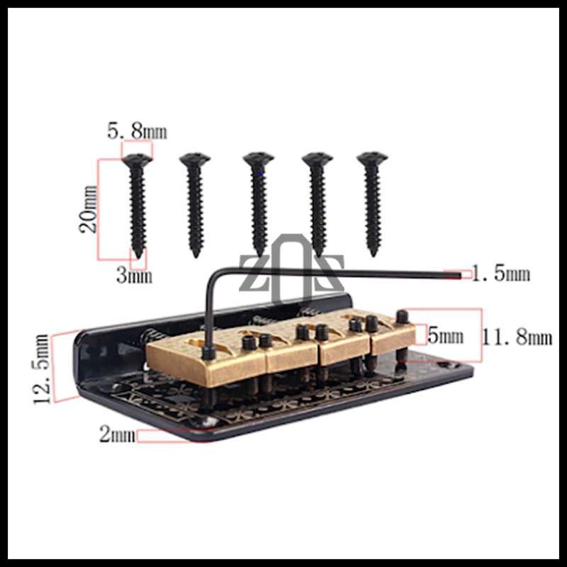 Jual Bridge Bass Elektrik Electric Cigar Box 4 String Set Di Seller Zeb ...
