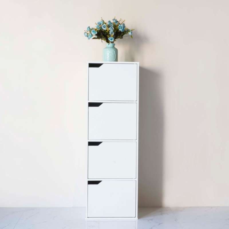 Promo Uni Home - Lemari Rak Buku 4 Susun | Lemari Pakaian Rb-105 Diskon ...