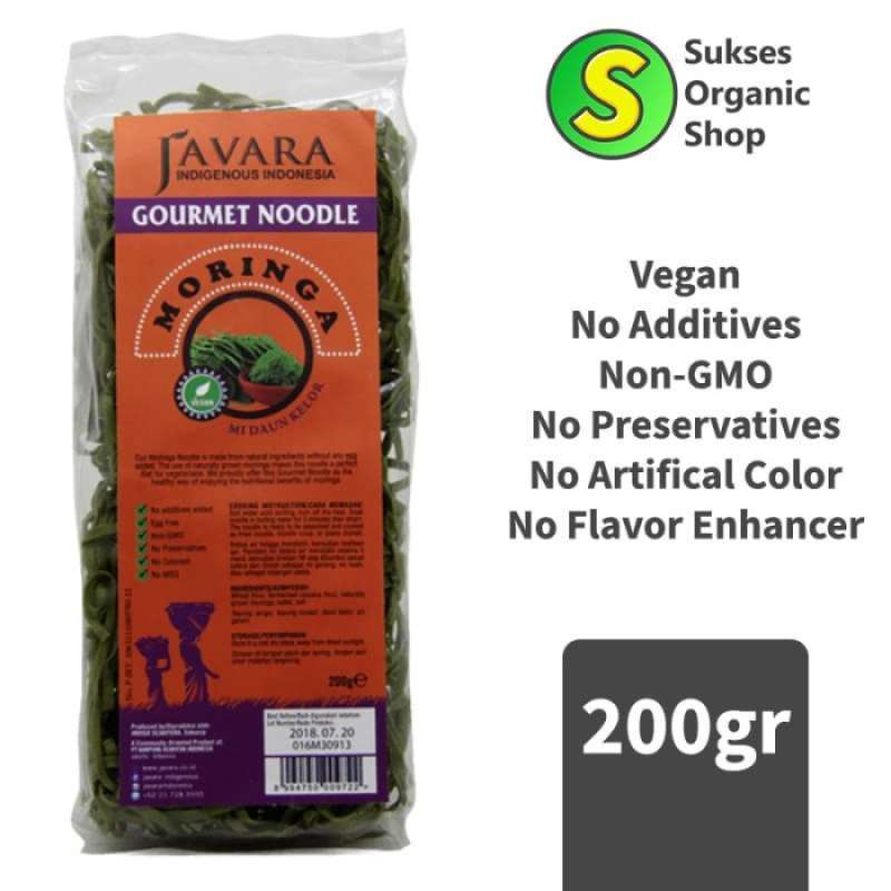 Jual Mie Daun Kelor/Gourmet Noodle Moringa | Javara | 200gr di Seller ...