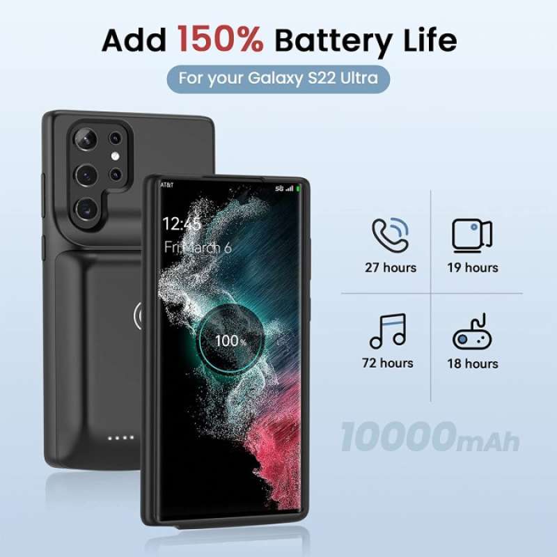 Promo Samsung S22 Ultra Casing Newdery Power Battery Case Diskon 33% di ...