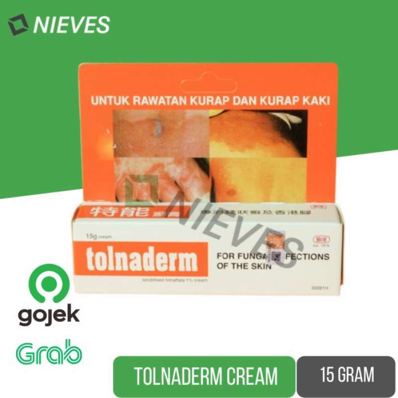 Promo TOLNADERM Cream 15g Salep Kurap Kaki Original Import Malaysia ...