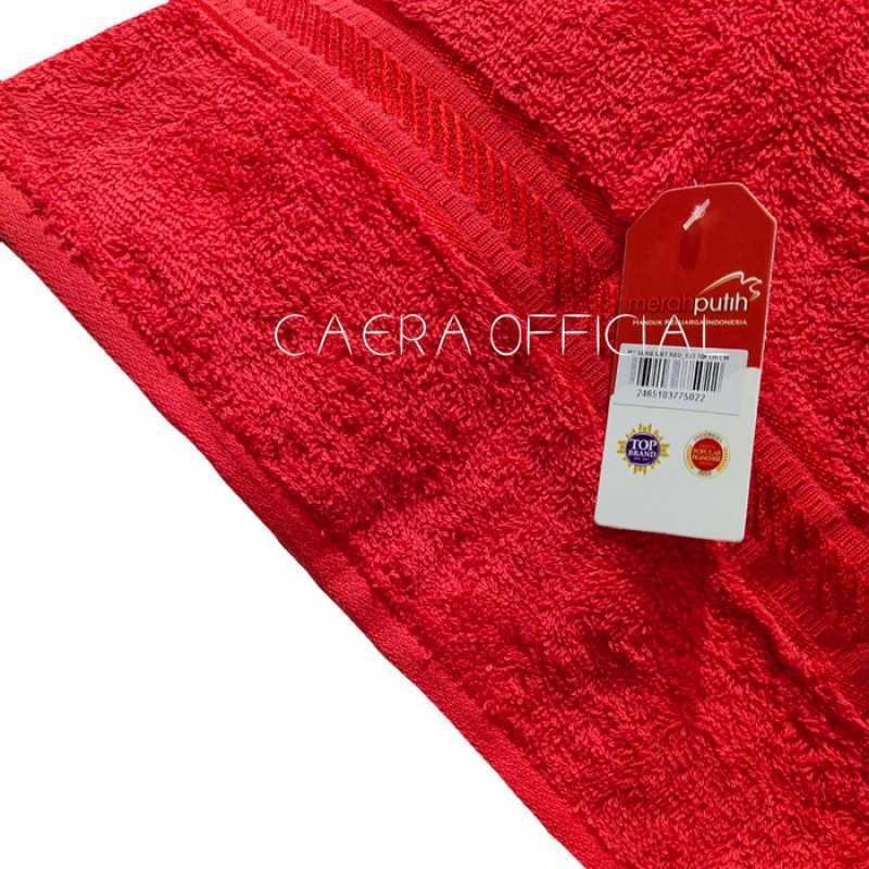 Jual Handuk Merah Putih 70 X 135 Cm New Colour Series / Handuk Mandi ...
