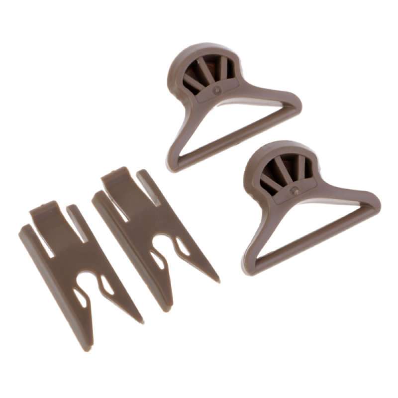 Jual Military Goggle Swivel Clips Set For Arc Fast Helmet Rail Tactical ...