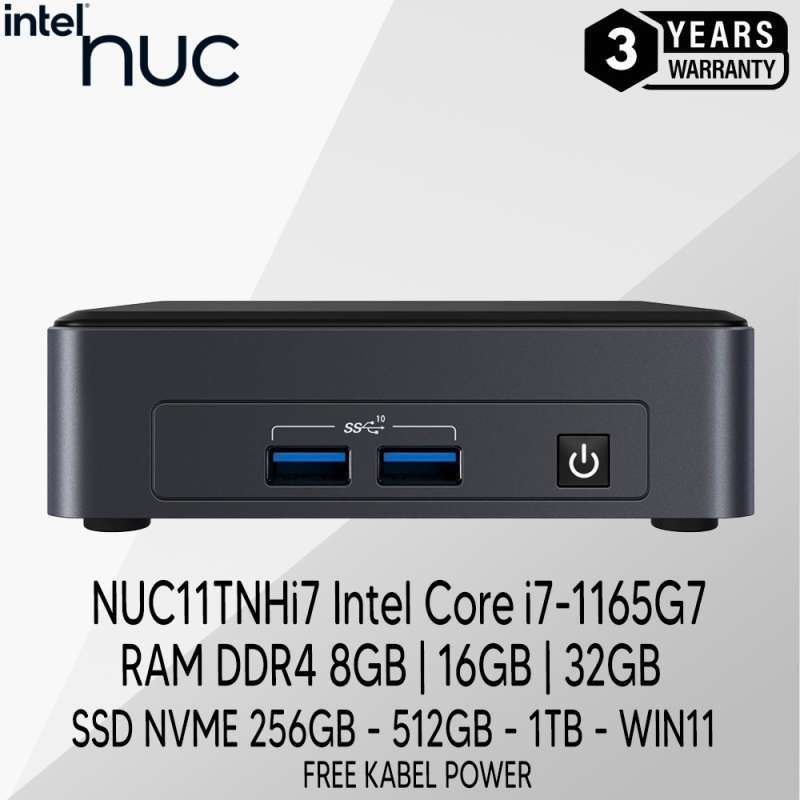 Jual Mini Pc Intel Nuc11tnhi7 Core I7-1165g7 Gen 11 + Ram + Ssd + W11 ...