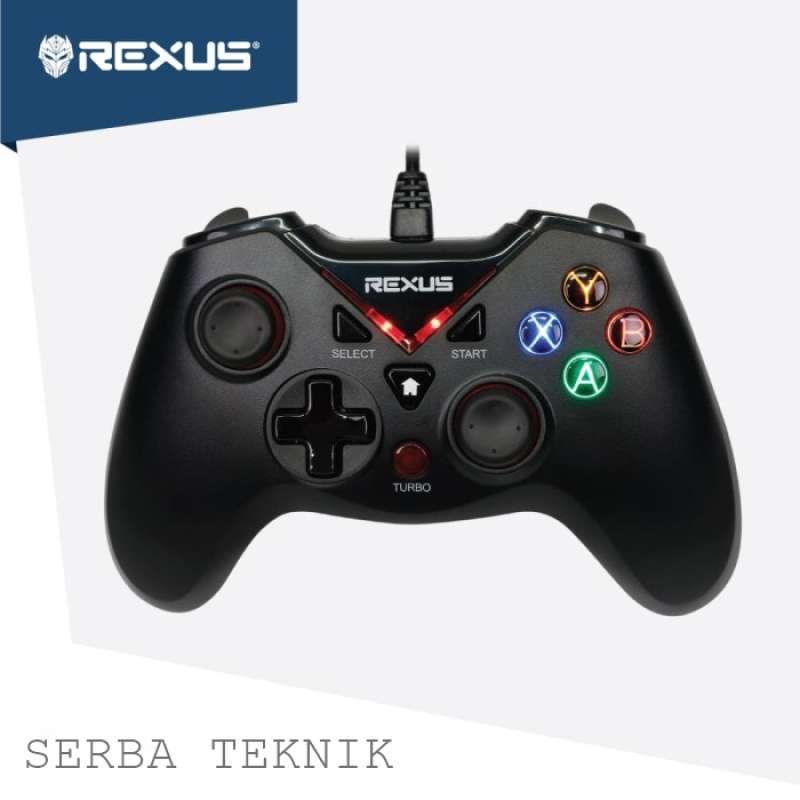Jual Rexus Pro Gaming Gamepad GX2 - Hitam di Seller Serba Teknik - Utan ...
