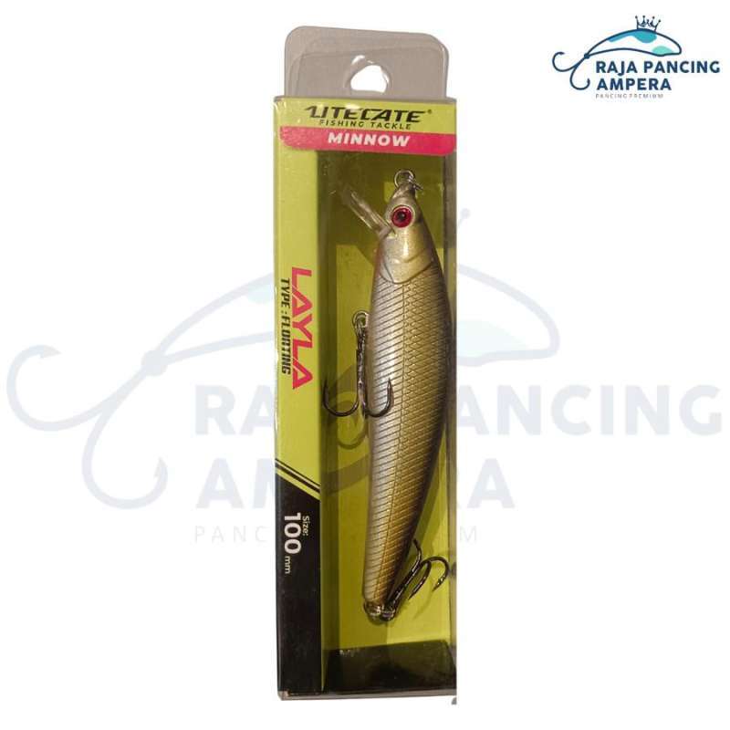 Jual Utecate Minnow Pencil Popper Type Floating Dan Sinking - Layla 100 ...