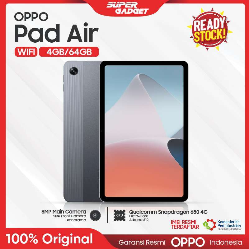 Jual OPPO Pad Air 4/64 RAM 4 ROM 64 GB 4GB 64GB Tab Tablet Android ...