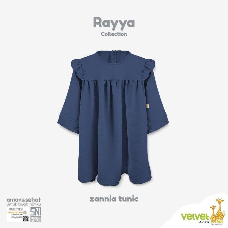 Jual Velvet Junior Rayya Collection Baju Ramadhan Anak Zannia Tunic 4 ...