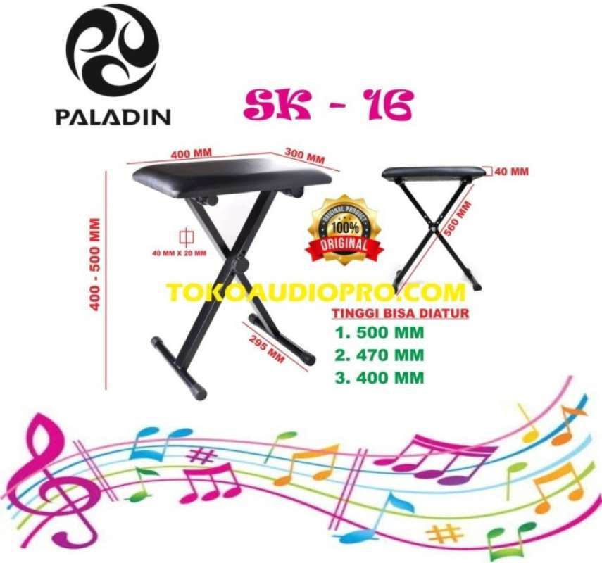 Promo Kursi Keyboard Bangku Keyboard Kursi Piano Bangku Piano Murah ...