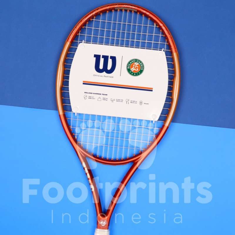 Jual Footprints Indonesia Raket Tenis Wilson Roland Garros Team 102 ...