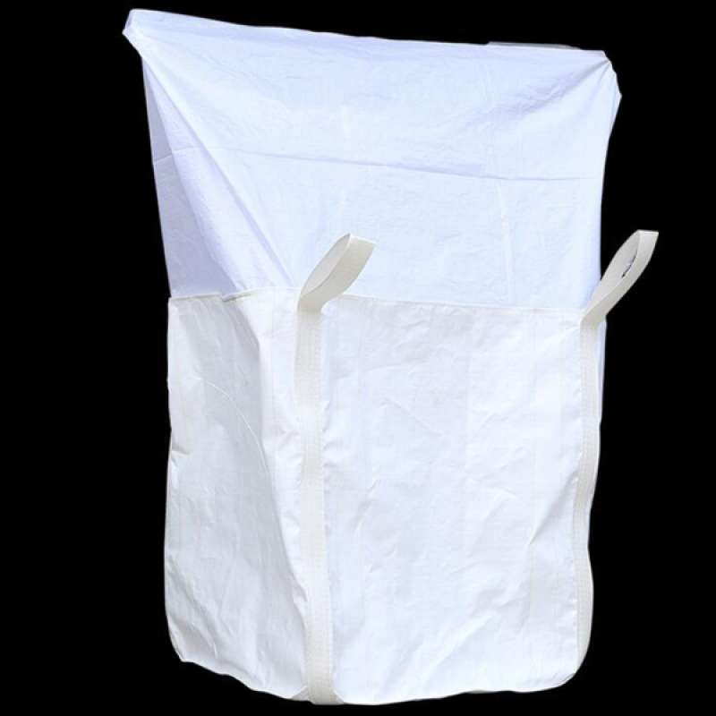 Jual 2t/ 4400lbs Woven Pp Fibc Bulk Bag Super Sack W/ Cover & Discharge ...