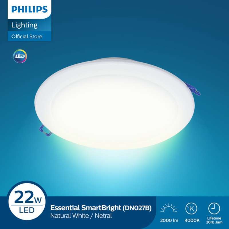 Jual Philips Downlight Led Dn027b Led20/nw D200 Naturan Di Seller ...