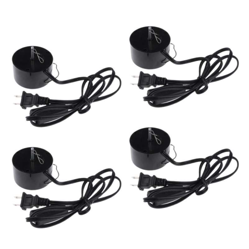 Jual 4pcs Whirligig Wind Spinner Electric Motor Display Twist Turn ...