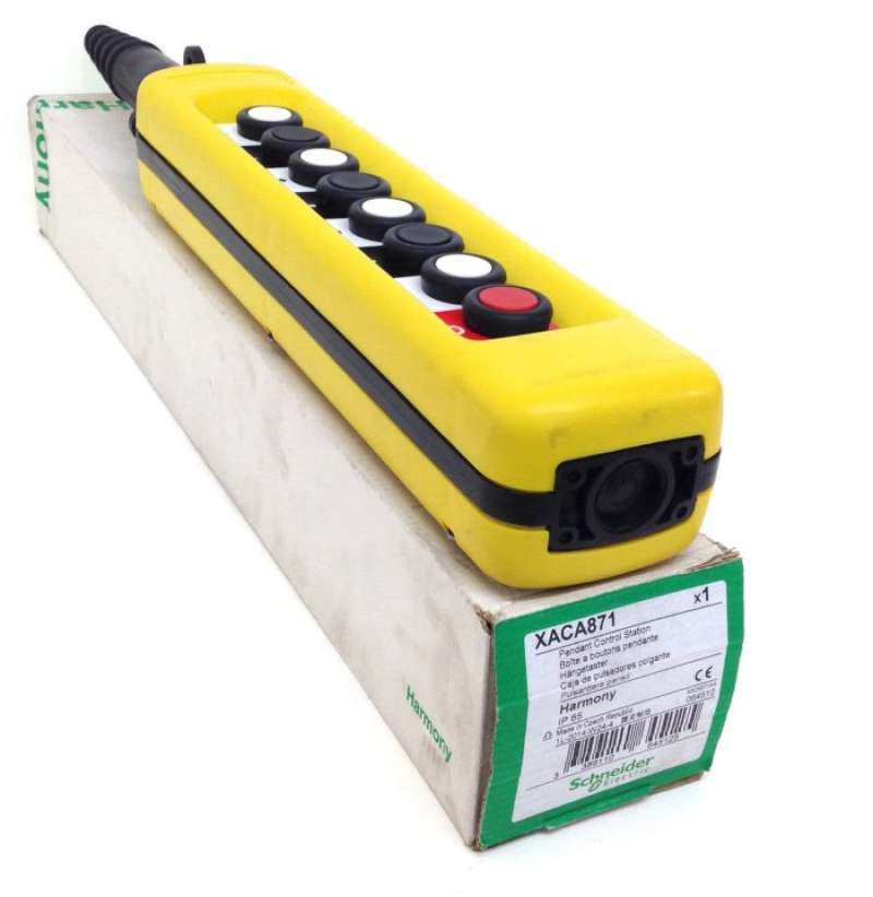 Promo PENDANT PUSH BUTTON SCHNEIDER 8 TOMBOL WITH EMERGENCY STOP Diskon ...