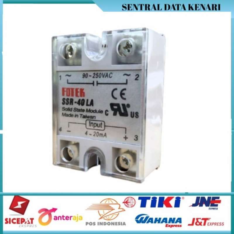 Jual Fotek Solid State Module Ssr Ssr-40la 4-20ma Analog To Ac Di Seller Umar Store Tick - Tegal ...