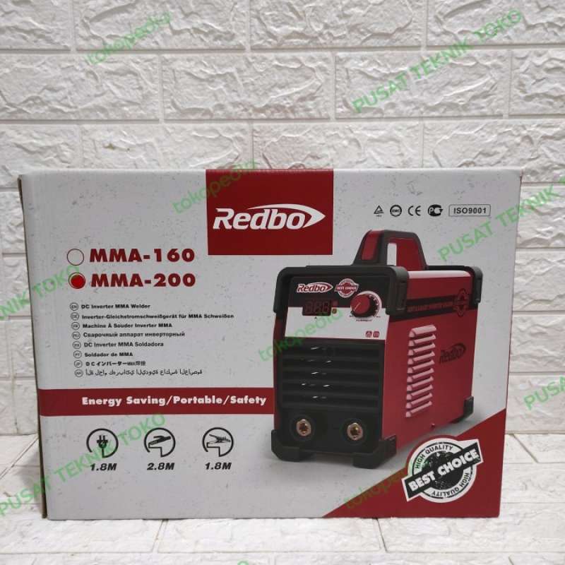 Promo REDBO MMA 200 MESIN LAS LISTRIK INVERTER 200A REDBO INVERTER IGBT ...