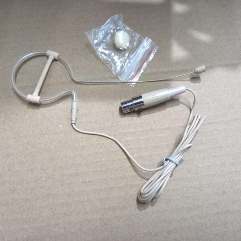 Jual Mic Microphone Wereles Lidi Hendset Telinga 4 Pin Berkualitas Di ...