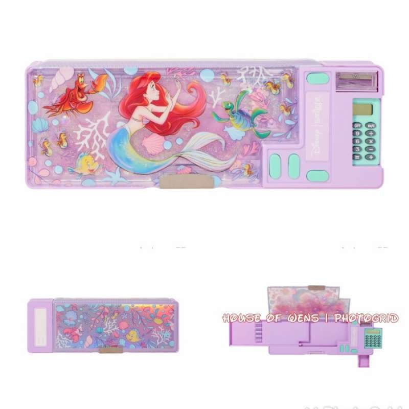 Jual Smiggle Disney Princess Ariel Pop Out Pencil Case Original Di ...