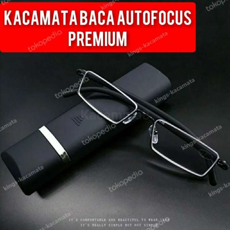 Promo KACA MATA BACA PLUS PREMIUM AUTO FOKUS ANTI RADIASI GAGANG LENTUR ...