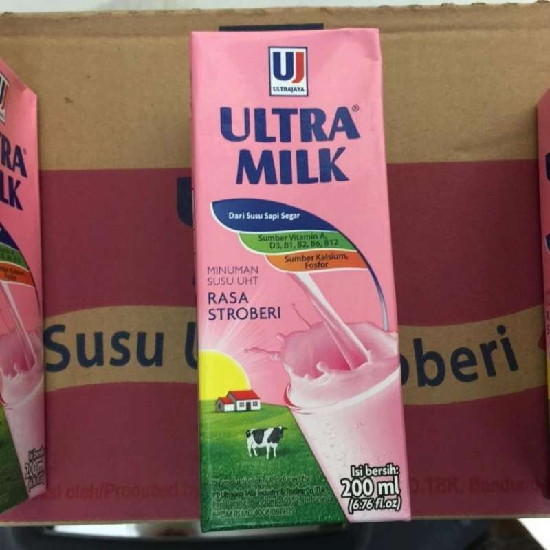 Jual Susu Ultra Milk Rasa Stroberi 200 Ml | Susu Uht Rasa Strawberry Di ... Jual Susu Ultra Milk Rasa Stroberi 200 Ml | Susu Uht Rasa Strawberry Di ...