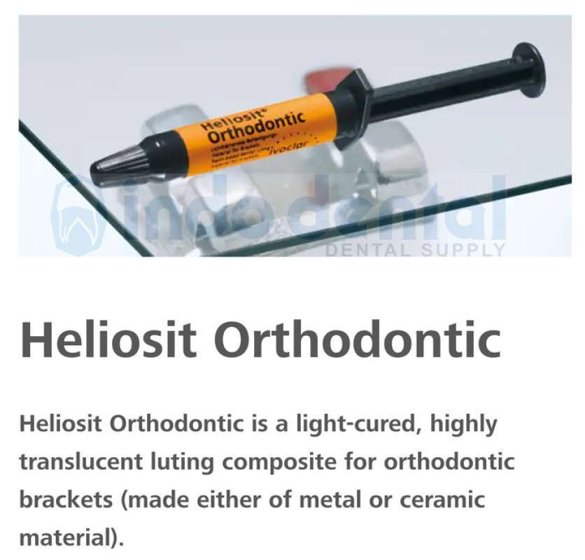 Jual Heliosit Orthodontic Light Cured Bracket Ivoclar Vivadent Lem ...