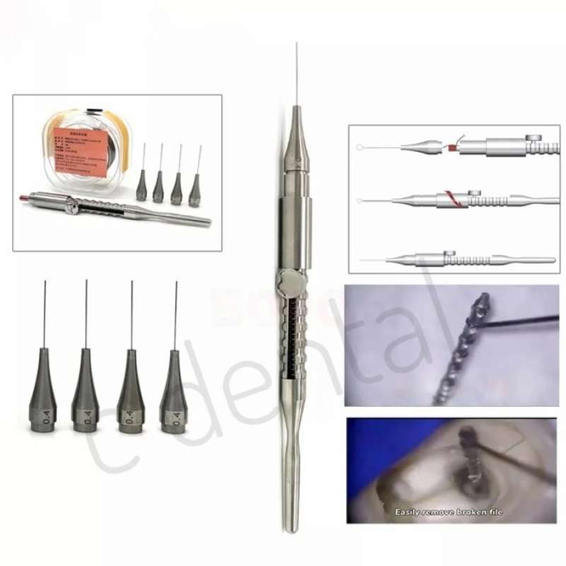 Promo ENDO EXTRACTOR REMOVAL BROKEN FILES BYPASS ROOT CANAL SET Diskon 33% di Seller Nur Nur ...
