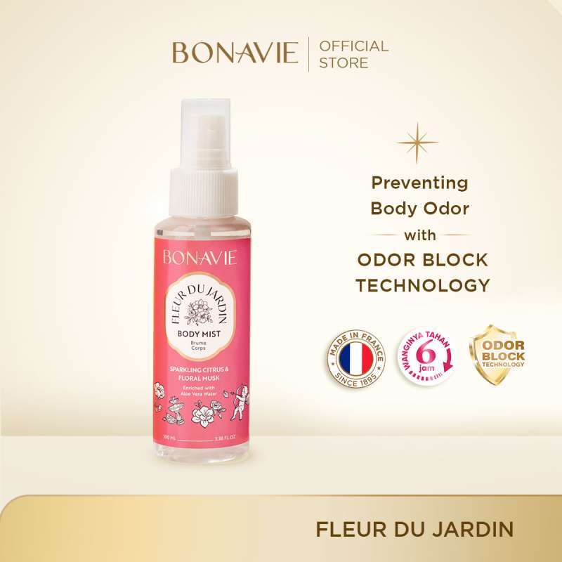 Jual BONAVIE Body Mist Fleur du Jardin 100mL di Seller Bonavie Official ...