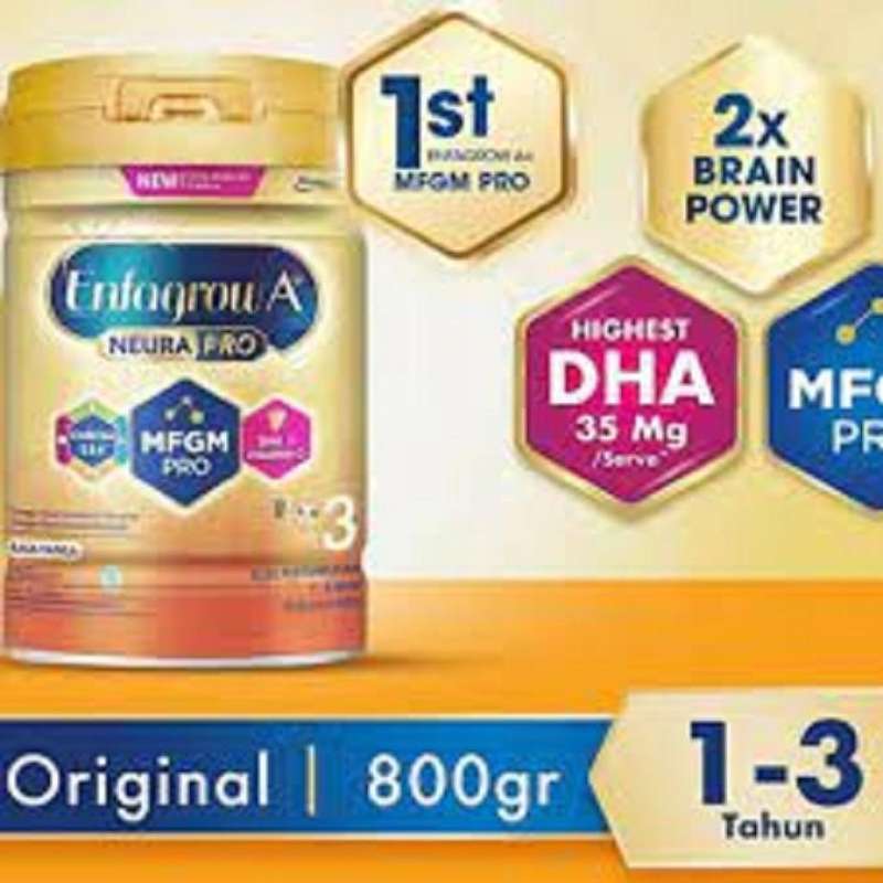 Jual Enfagrow A+ 3 Susu Pertumbuhan 800gr di Seller Halo Mams ...