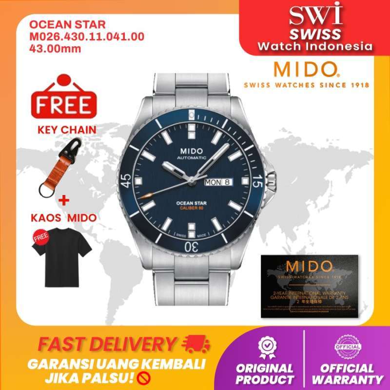 Jual Jam Tangan Mido Caliber 80 Original & Branded - Harga Diskon Murah ...